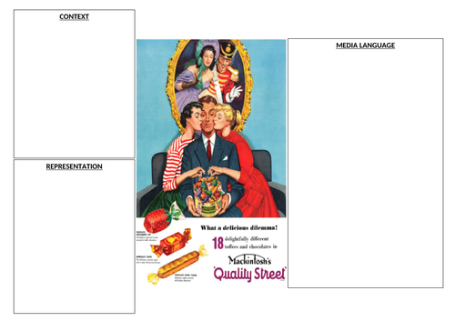 Quality Street MEdia Studies GCSE | Teaching Resources
