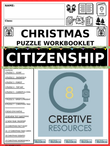 Christmas Citizenship Activities | Teaching Resources