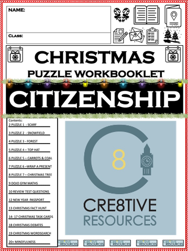 Christmas Citizenship Activities | Teaching Resources