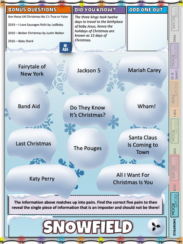 Christmas Activities Booklet | Teaching Resources
