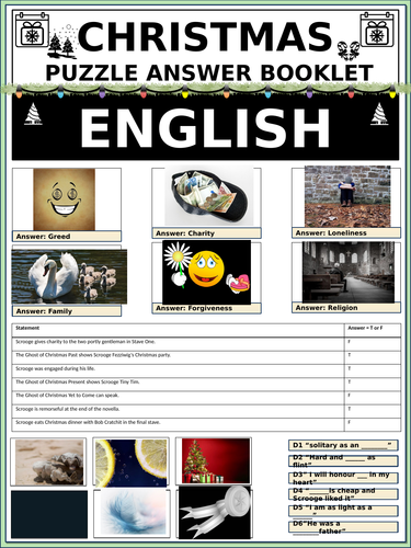 English Christmas Activities | Teaching Resources