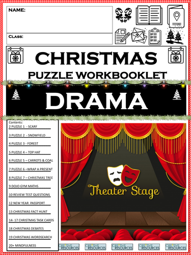 Drama Christmas Activities | Teaching Resources