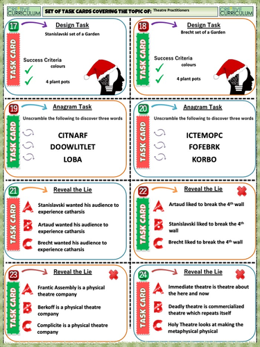 Drama Christmas Activities | Teaching Resources