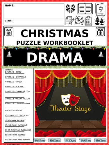 Drama Christmas Activities | Teaching Resources