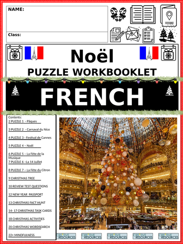 French MFL Noel Christmas Activities | Teaching Resources