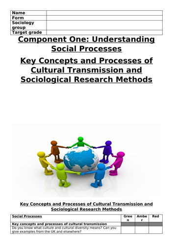 GCSE Sociology Workbook - Social Processes and Research Methods ...