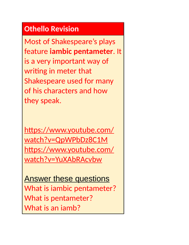 Shakespeare Practical Drama | Teaching Resources Shakespeare Practical Drama | Teaching Resources