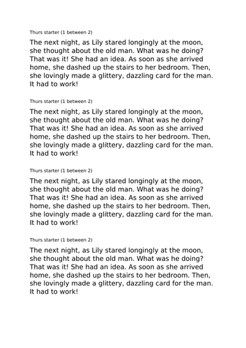 KS2 Man on the Moon English Narrative Writing 7 lessons (John Lewis ...