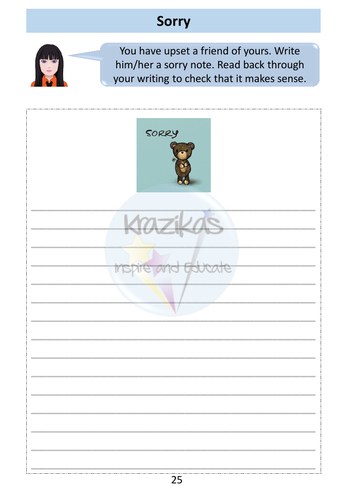 English Functional Skills Entry Level 1 Writing Workbook | Teaching ...