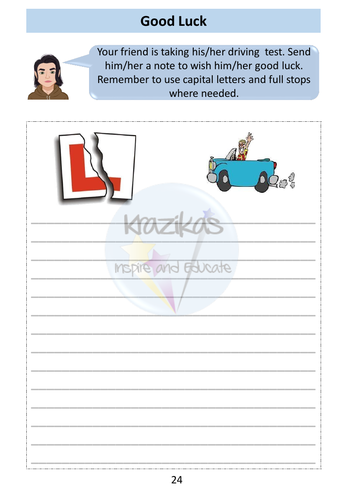 English Functional Skills Entry Level 1 Writing Workbook | Teaching ...