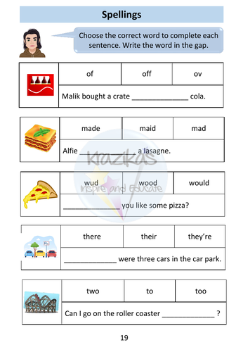 English Functional Skills Entry Level 1 Writing Workbook | Teaching ...