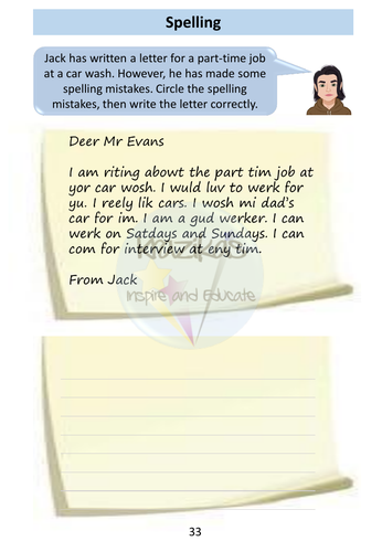 English Functional Skills Entry Level 1 Writing Workbook | Teaching ...