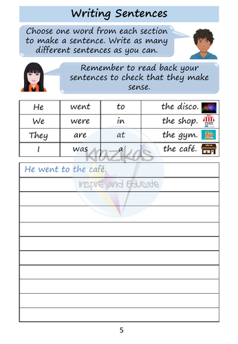 English Functional Skills Entry Level 1 Writing Workbook | Teaching ...