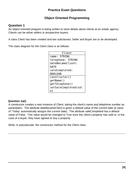 OCR A-Level Computer Science OOP Exam Questions | Teaching Resources