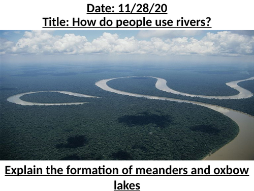 Why are rivers important to people? | Teaching Resources