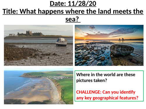 What happens where the land meets the sea? | Teaching Resources