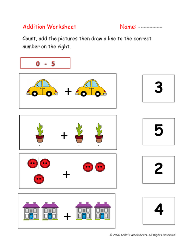 13 Pages of Amazing Addition Worksheets with Pictures! | Teaching Resources
