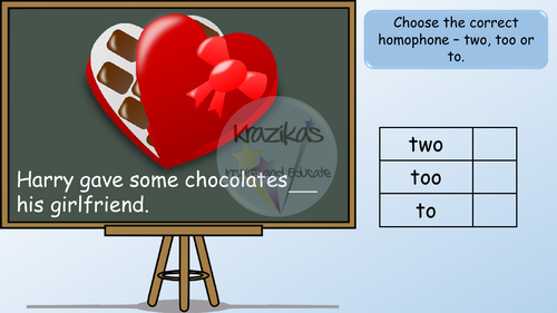 Functional Skills English - Entry Level 1 - Homophones - Two, Too, To ...