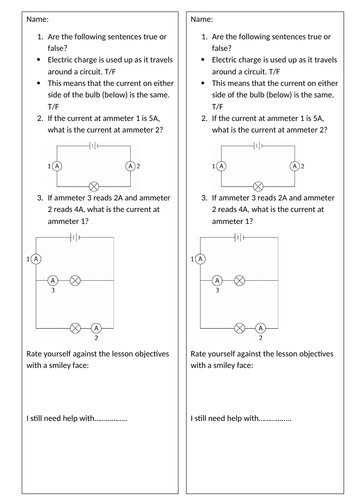 Voltage and Current Rules in Series and Parallel: Slides and Practice ...