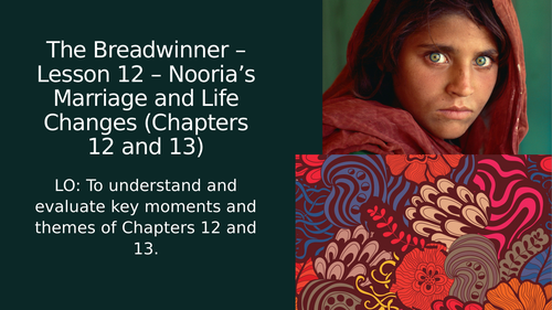 The Breadwinner - Deborah Ellis SOW | Teaching Resources