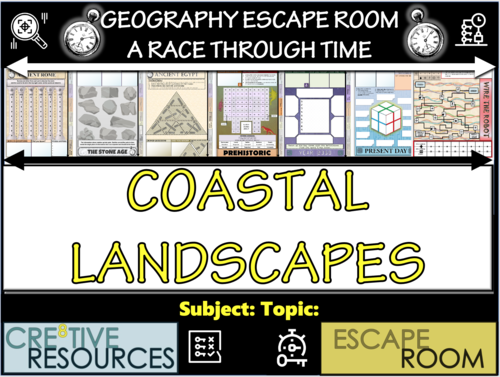 Coastal Landscapes - Geography Escape Room | Teaching Resources