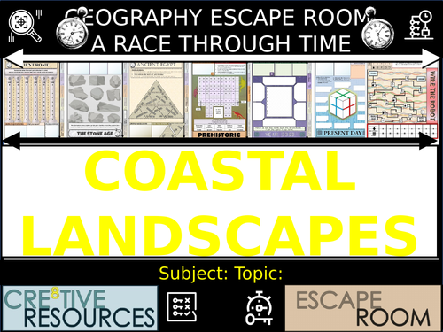 Coastal Landscapes - Geography Escape Room | Teaching Resources