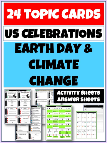 Earth Day Climate Change | Teaching Resources