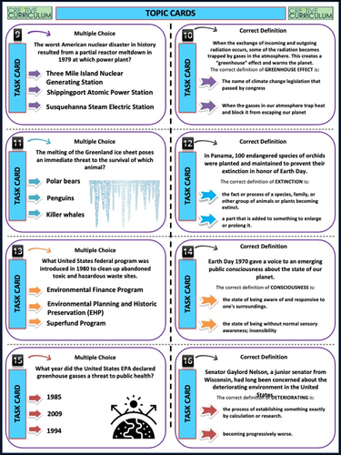 Earth Day Climate Change | Teaching Resources