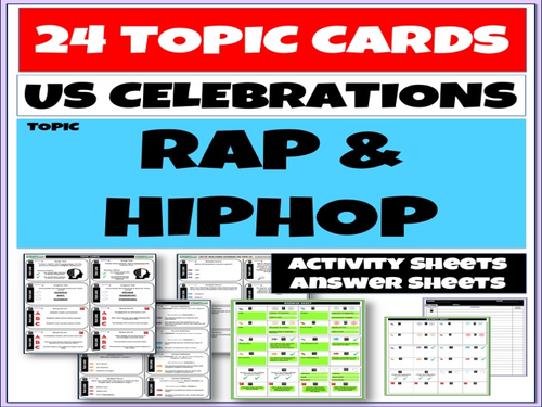Rap Hip Hop Music | Teaching Resources