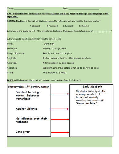 GCSE Macbeth: 15 lessons on Act 1 - 3 | Teaching Resources