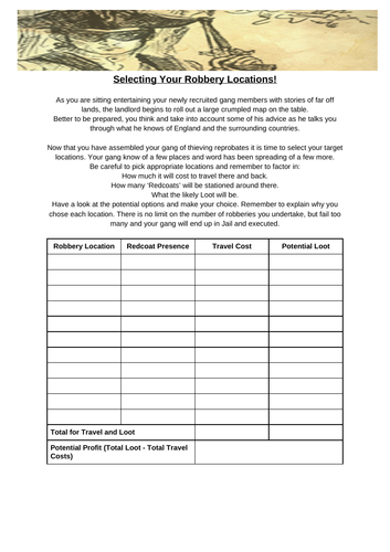KS2 Highway Robbery Maths Challenge Activity | Teaching Resources