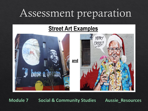 Social and Community Studies - Arts & Community - Assessment ...