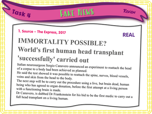 Fake News KS2 | Teaching Resources