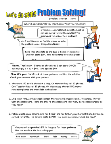 Further Problem Solving! | Teaching Resources Further Problem Solving! | Teaching Resources