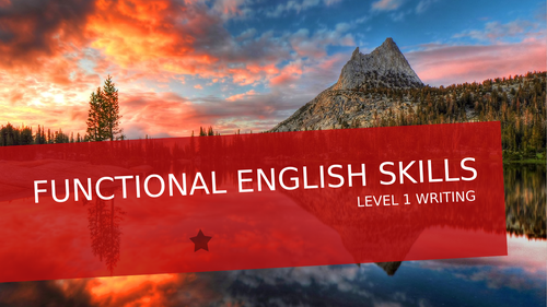 Functional English Skills Creative Writing Lesson: How to Bulk Out and ...