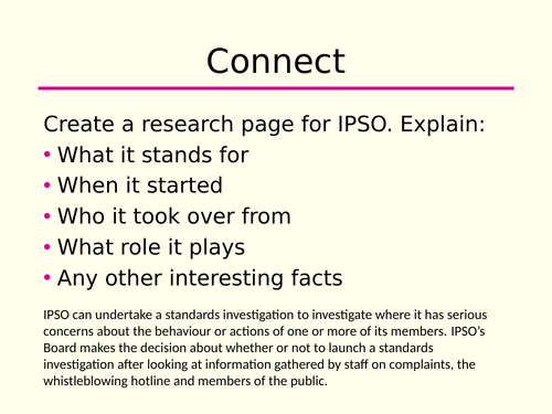 Eduqas Media- Newspapers- The Guardian and The Sun | Teaching Resources