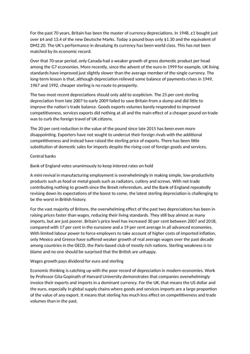 Paper 2 OCR GCSE Economics | Teaching Resources