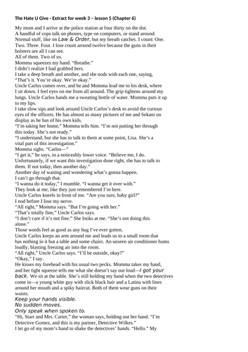 The Hate U Give Novel - Full Scheme of Work | Teaching Resources