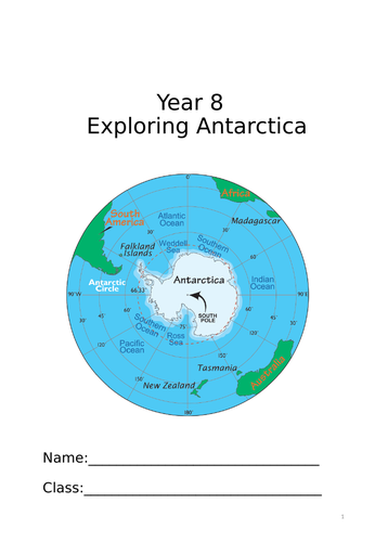 KS3 Antarctica SoW | Teaching Resources