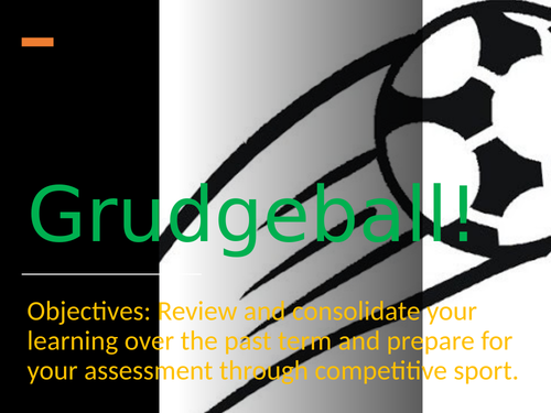 Grudgeball: Consolidation and Revision Game (100% Engagment and Fun ...