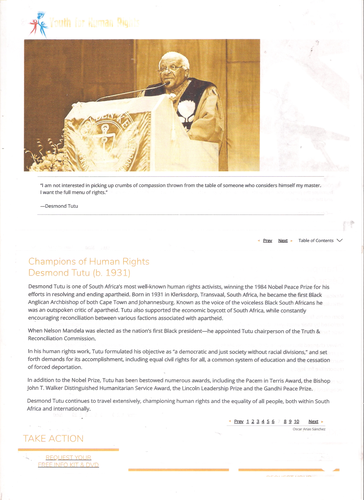 Desmond Tutu | Teaching Resources