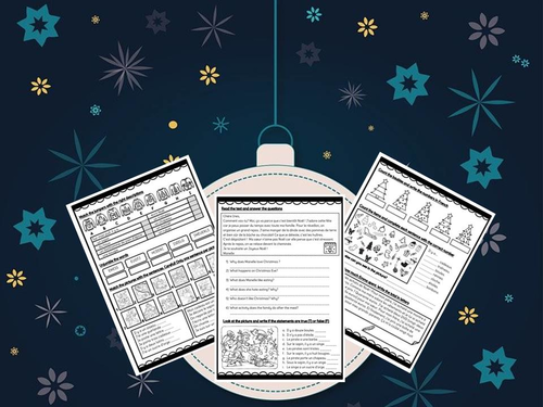 French Christmas- Booklet | Teaching Resources
