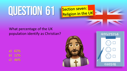 RE Quiz | Teaching Resources