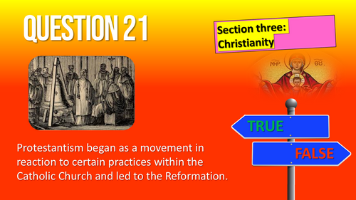 RE Quiz | Teaching Resources