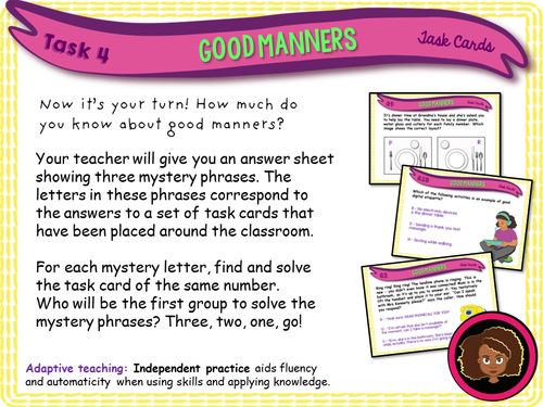 Courtesy and Manners | Teaching Resources
