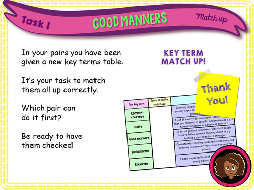 Courtesy and Manners | Teaching Resources