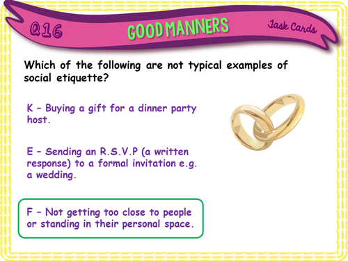 Courtesy and Manners | Teaching Resources