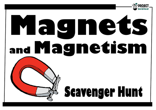 Magnets and Magnetism Scavenger Hunt | Teaching Resources