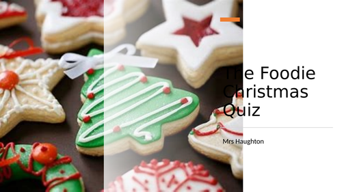 Food Christmas Quiz 2020 | Teaching Resources