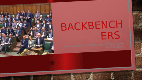 AS/A Level Politics Edexcel Parliament- Backbenchers Significance ...